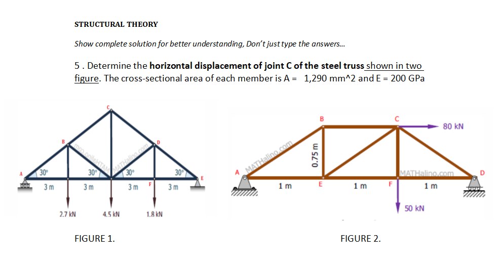 Solved STRUCTURAL THEORY Show complete solution for better | Chegg.com Solved STRUCTURAL THEORY Show complete solution for better | Chegg.com