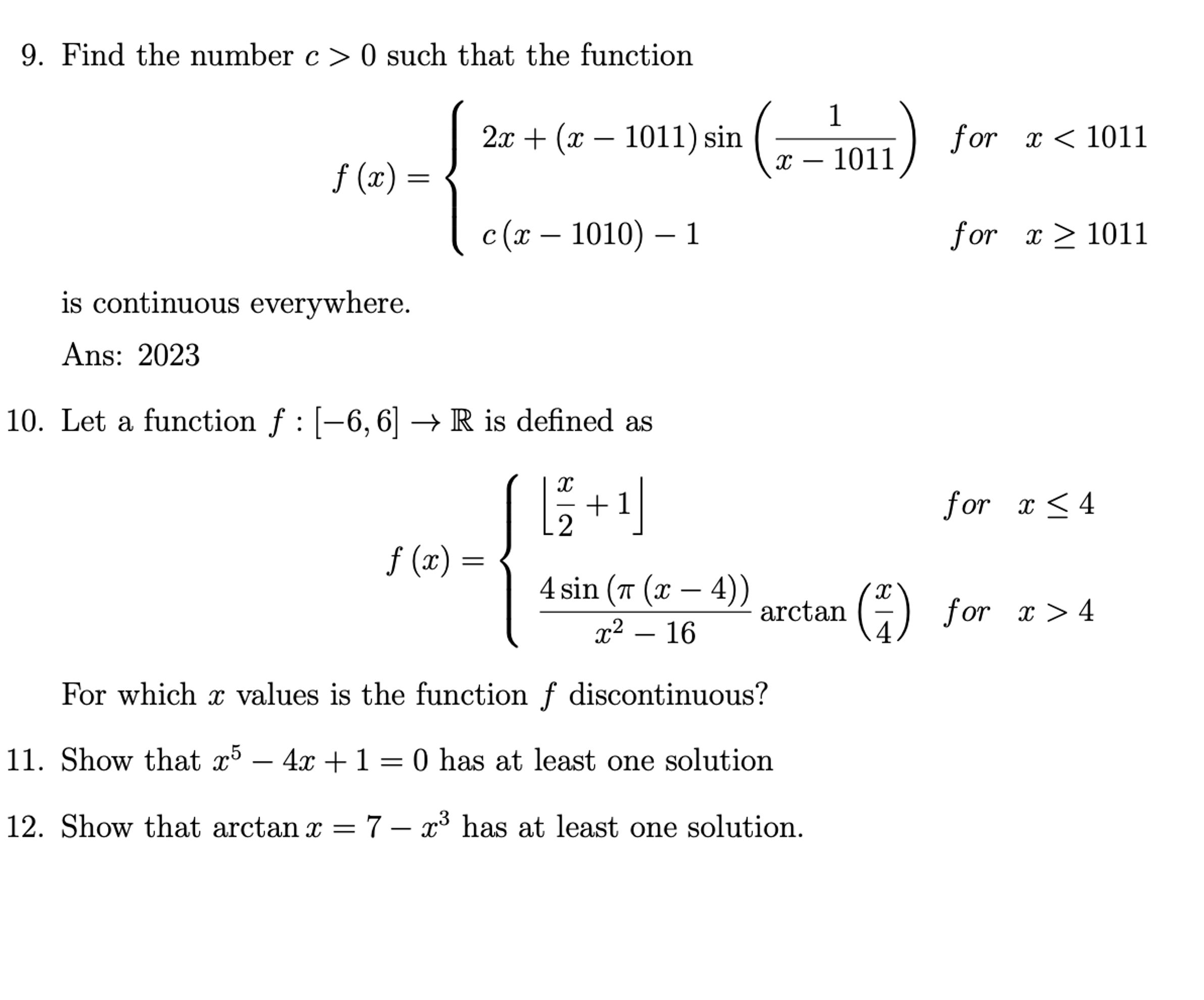 Solved Find the number c>0 ﻿such that the | Chegg.com