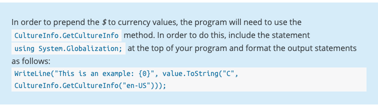 Solved Create a program named TipCalculation that includes | Chegg.com