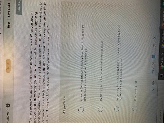 Solved Homework Sod Help Save & Exit Check my You have | Chegg.com