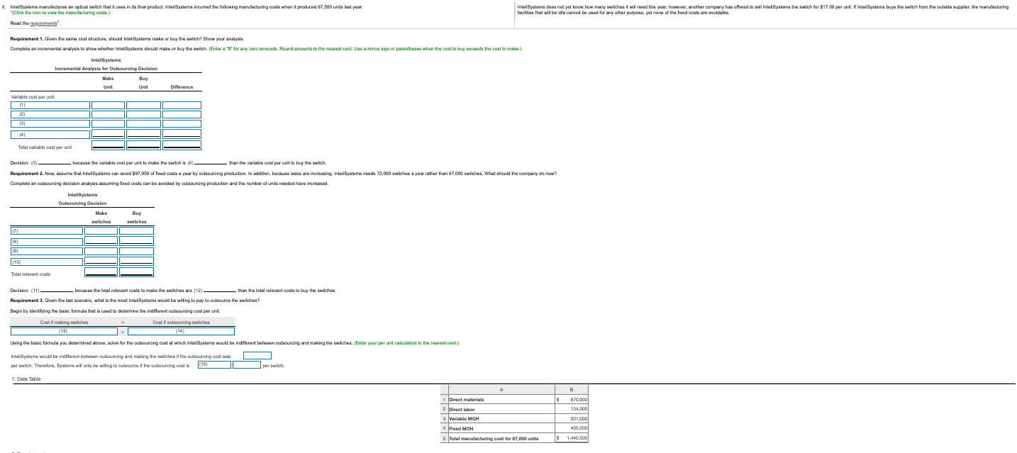 Solved answer all for a thumbs up (Accounting) | Chegg.com