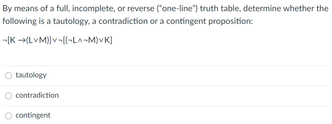 Solved By means of a full, incomplete, or reverse | Chegg.com