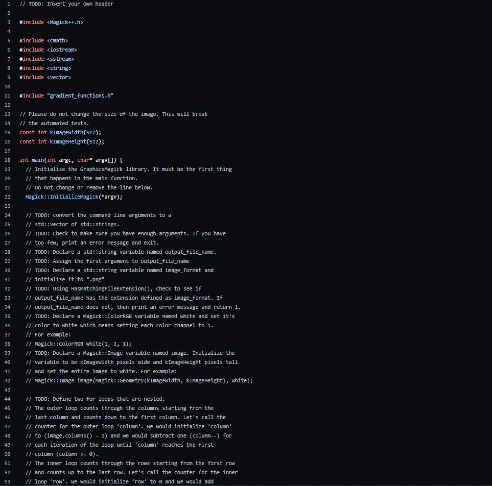 Solved // T000: Insert your own header \#include \#include | Chegg.com