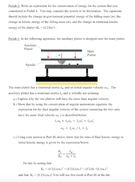 Solved Prelab 1 Consider The Following System Consisting Of 