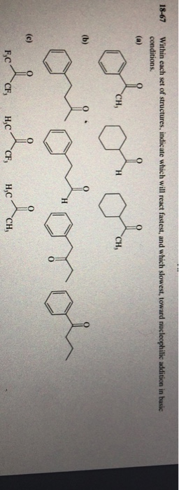 Solved 18-67 Within each set of structures, indicate which | Chegg.com