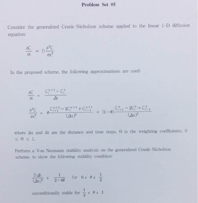 Solved Problem Set #5 Consider the generalized | Chegg.com Solved Problem Set #5 Consider the generalized | Chegg.com