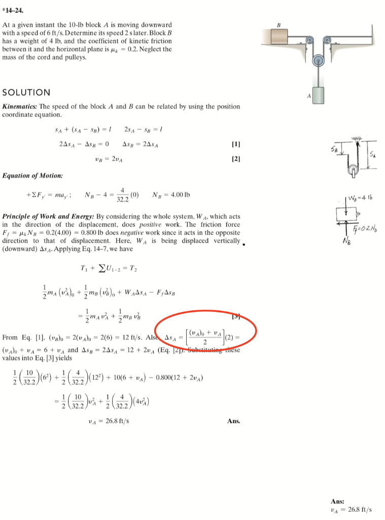 Solved How could we find the below equation? and why 2SA= | Chegg.com