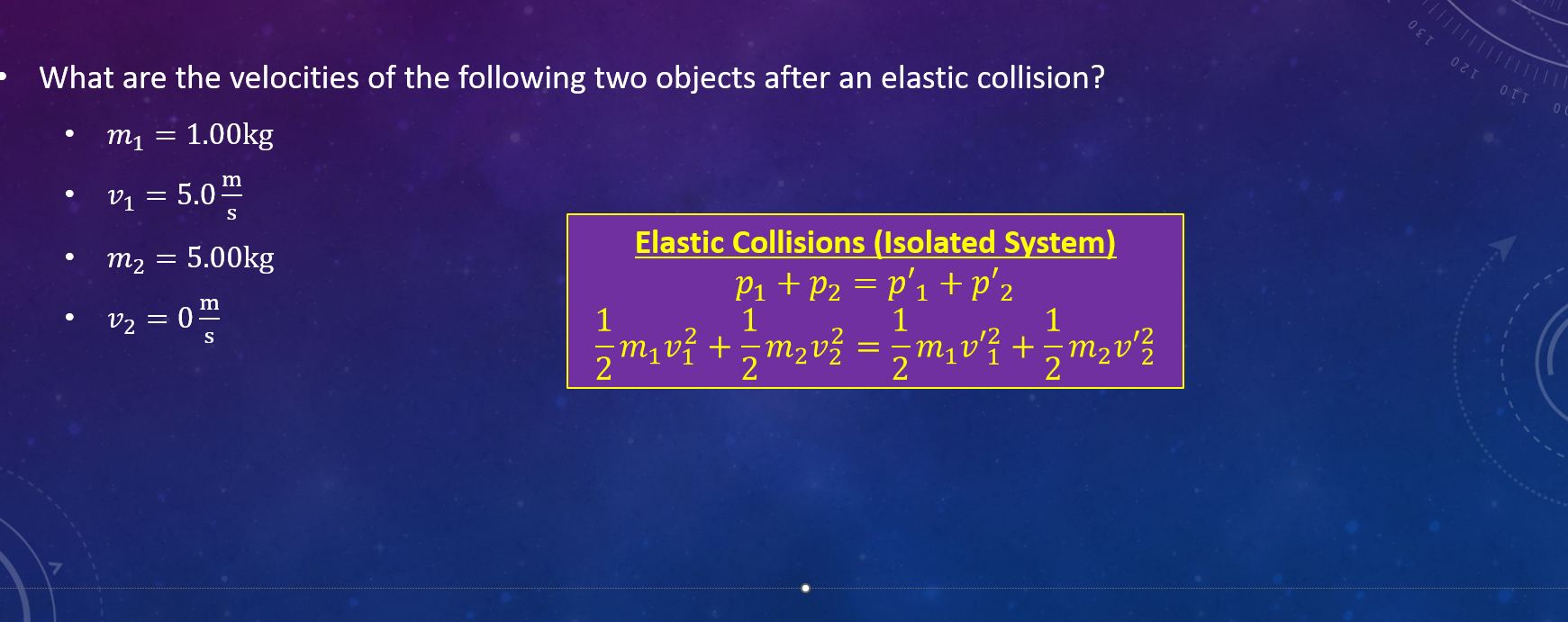 Solved What are the velocities of the following two objects | Chegg.com