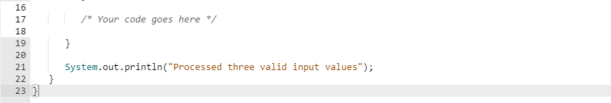Solved The while loop reads values from input until three | Chegg.com
