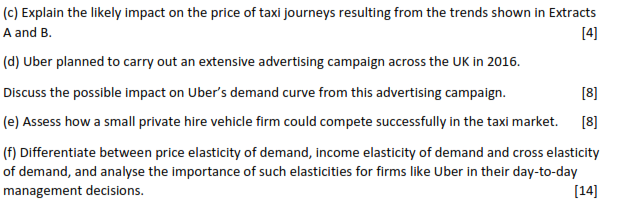 Solved Total Number of Vehicles available for taxi journeys | Chegg.com