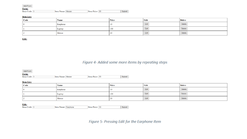URGENT!!! HTML and JavaScript Develop an inventory | Chegg.com