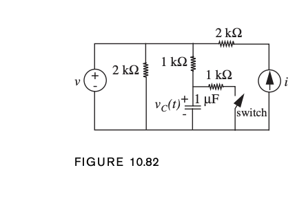 Solved EXERCISE 10.20 An RC network is shown in Figure | Chegg.com