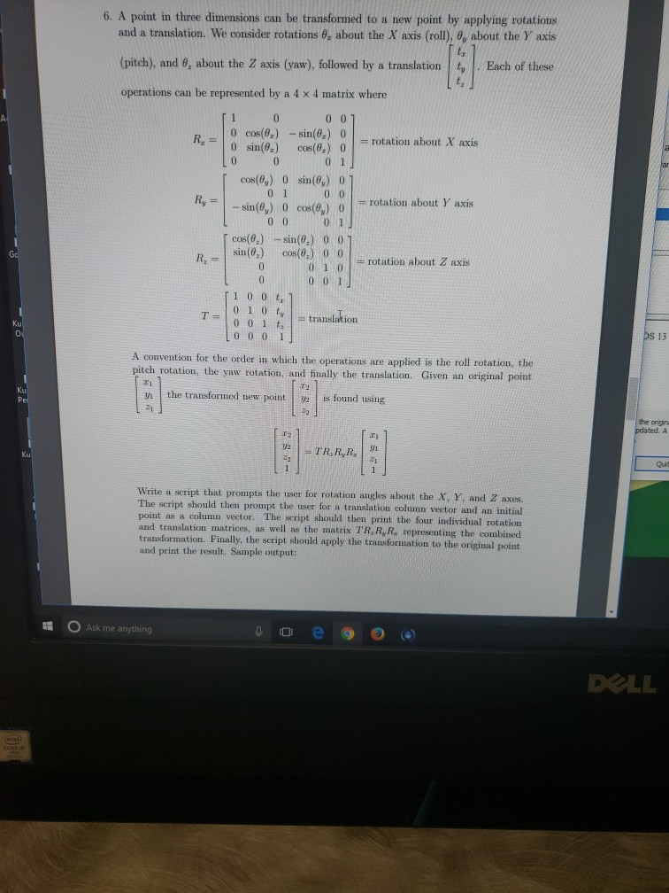 Solved use octave to code and disp to print entire vectors | Chegg.com