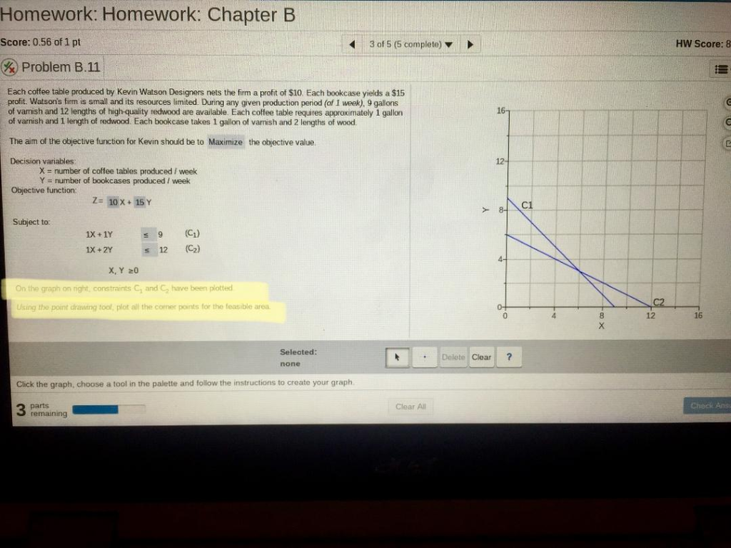 Solved Using the point drawing tool, plot all the corner | Chegg.com