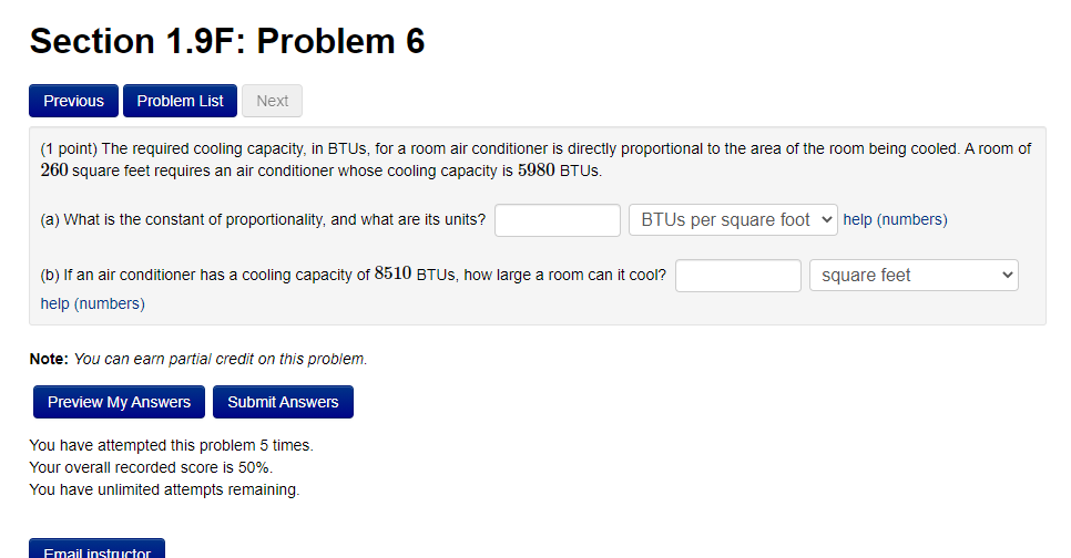 Solved Section 1.9F: Problem 6 Previous Problem List Next (1 | Chegg.com