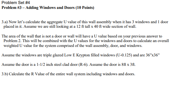 Problem Set #4 Problem #1) Calculating R-Values and | Chegg.com