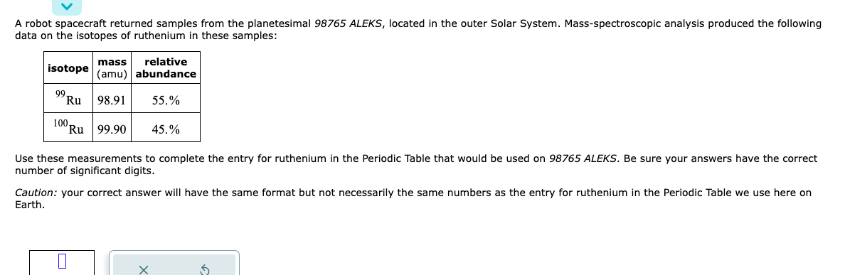 Solved A robot spacecraft returned samples from the | Chegg.com
