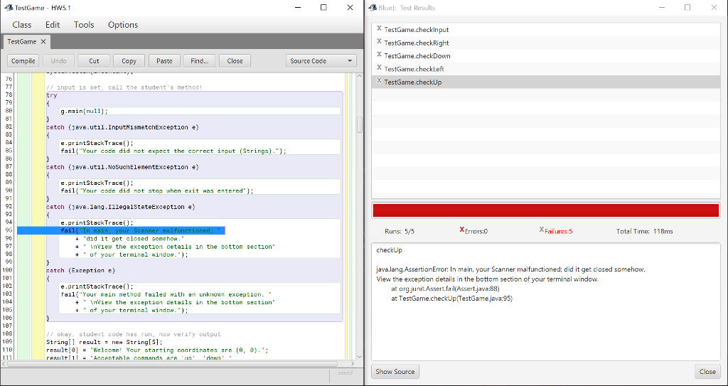 Solved Hello, I'm getting errors when I test this HW in | Chegg.com