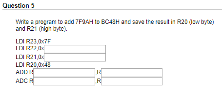 Solved Question 4 Write a program to toggle PB2 and PB5 | Chegg.com