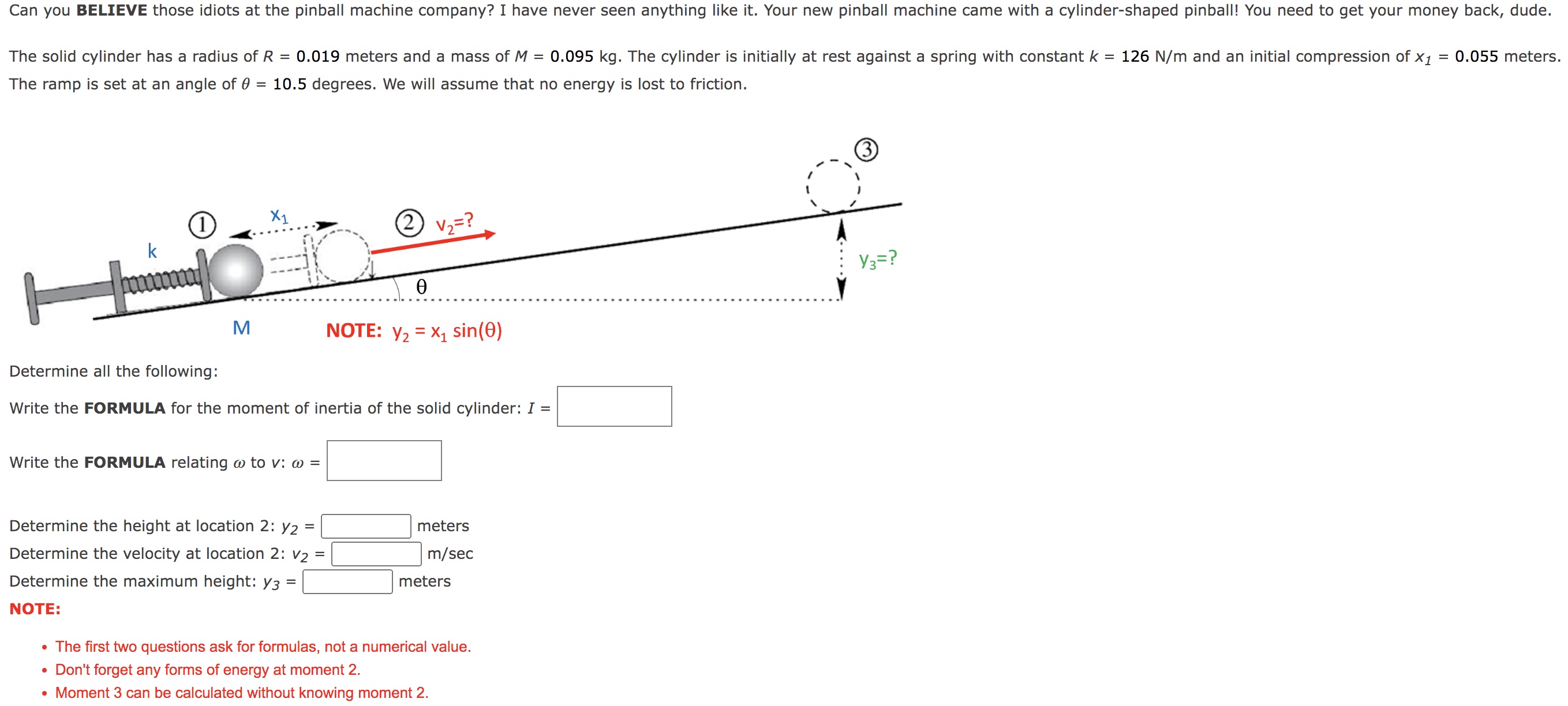 Solved The ramp is set at an angle of θ=10.5 degrees. We | Chegg.com