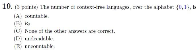 Solved 16. (2 points) You are given an unsorted set Y of m | Chegg.com