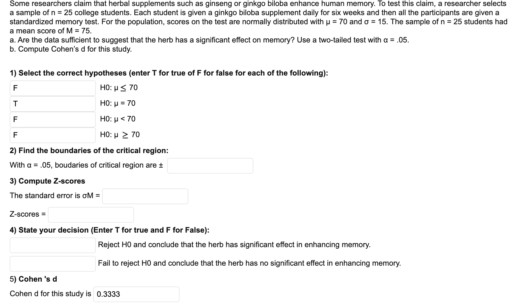 Solved Some researchers claim that herbal supplements such | Chegg.com