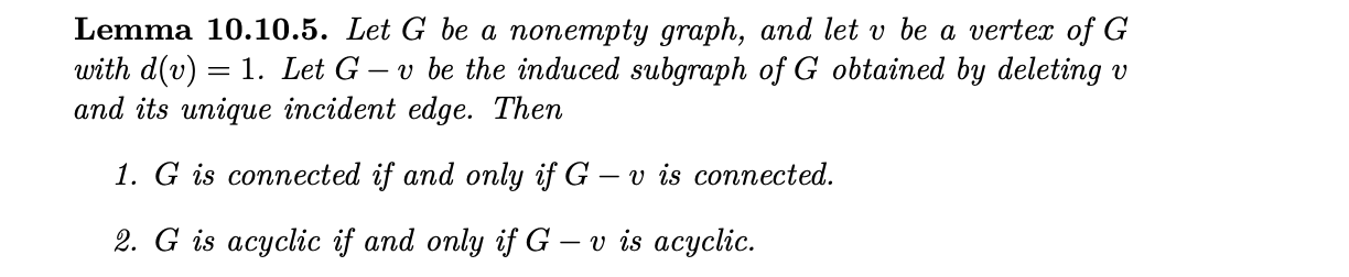 Solved (a) (10 points) Use the Handshaking Lemma (Lemma | Chegg.com