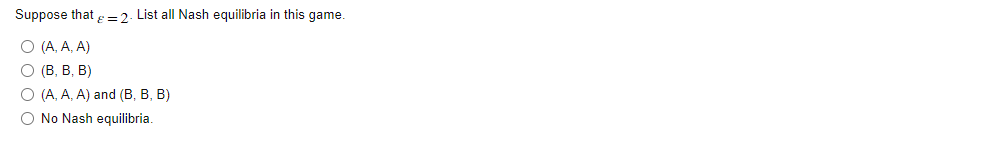 Solved Consider the following three player game, recalling | Chegg.com