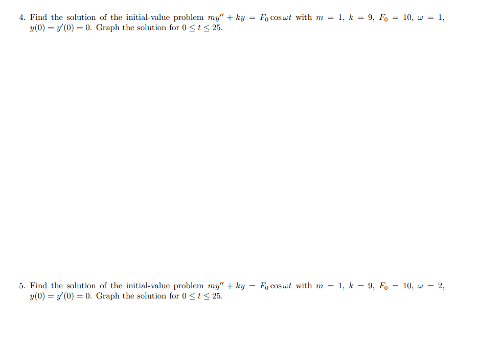 Solved Find the solution of the initial-value problem | Chegg.com