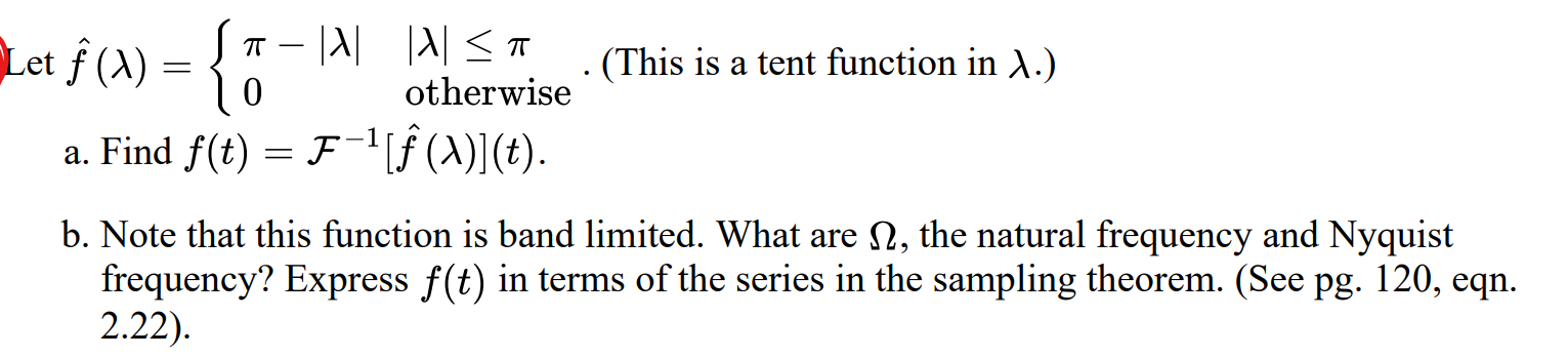 Solved Let (1) = { 7