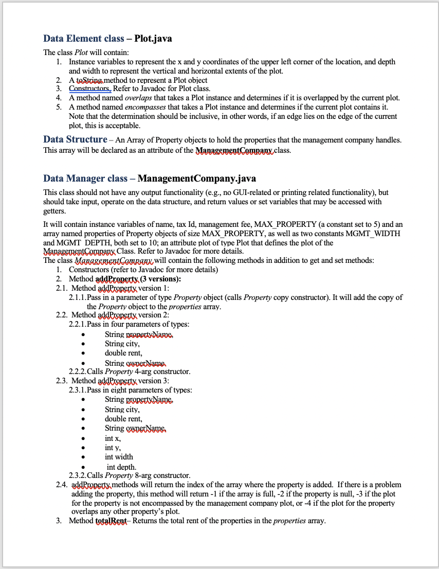 Solved CVSC203 Assignment #4 PROPERTY MANAGEMENT Issignment | Chegg.com