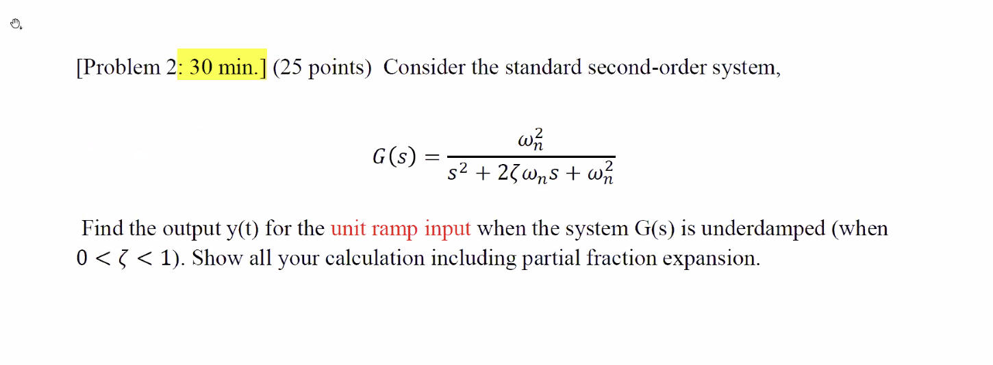Solved [Problem 2: 30 min.] (25 points) Consider the | Chegg.com