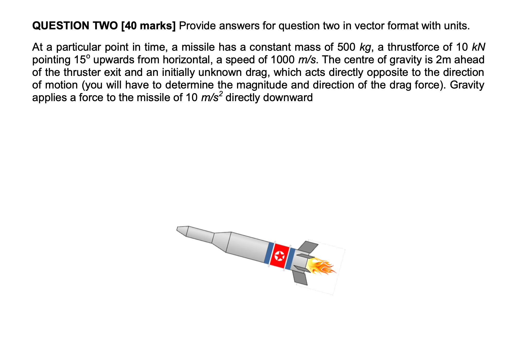 Solved QUESTION TWO [40 marks] Provide answers for question | Chegg.com