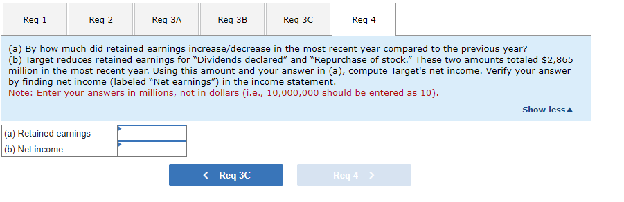 Solved What amount did Target report for total assets, total | Chegg.com