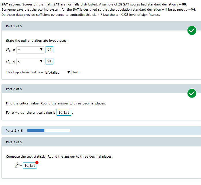 Solved SAT scores: Scores on the math SAT are normally | Chegg.com