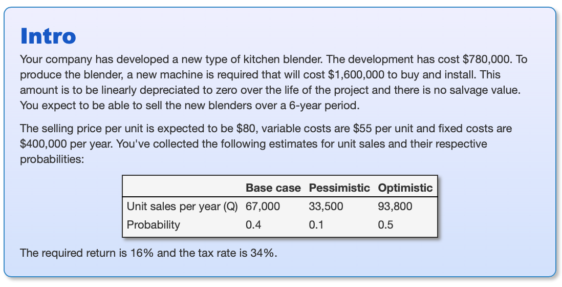 Solved What is the NPV in the base case? | Chegg.com