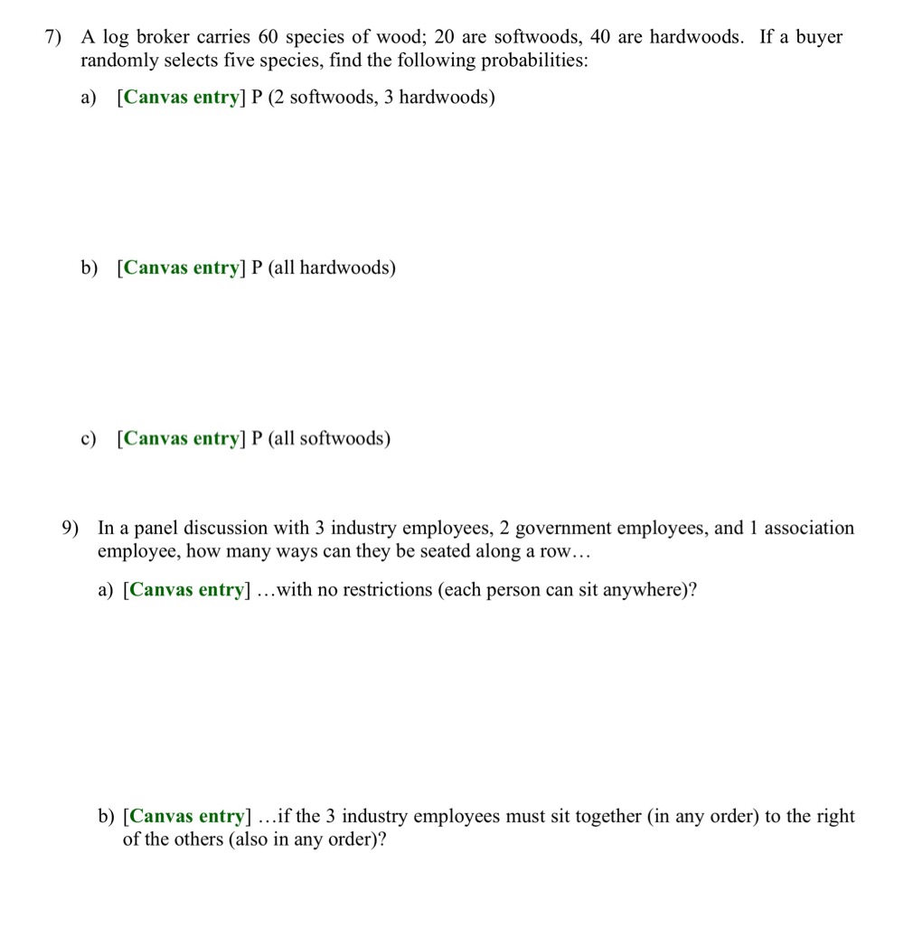 Solved 7c) ﻿is NOT 0.002839 ﻿and 9b) ﻿is NOT 144 | Chegg.com