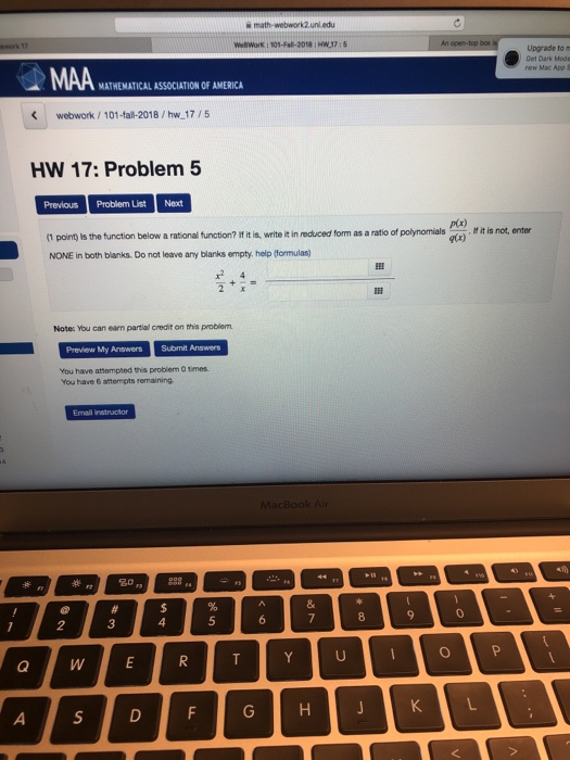 Solved s math-webwork2 unl.edu Upgrade to m Get Dark Mode | Chegg.com