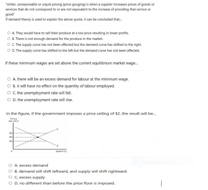 Solved "Unfair, unreasonable or unjust pricing [price | Chegg.com