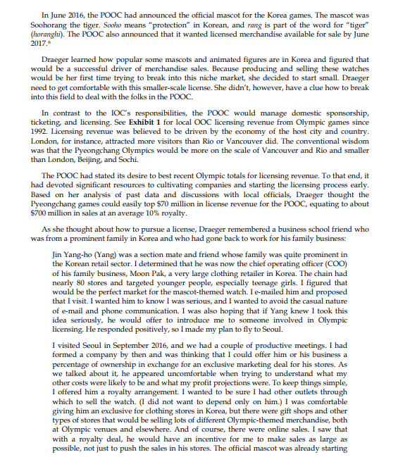 In June 2016, the POOC had announced the official | Chegg.com