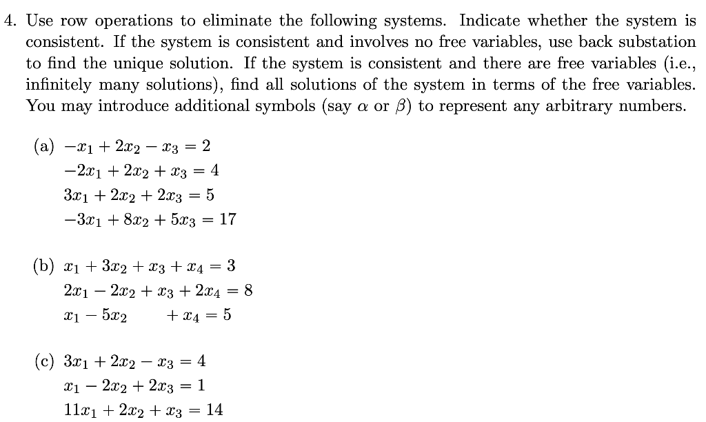 Solved Could you please explain how you solve each matrix. | Chegg.com