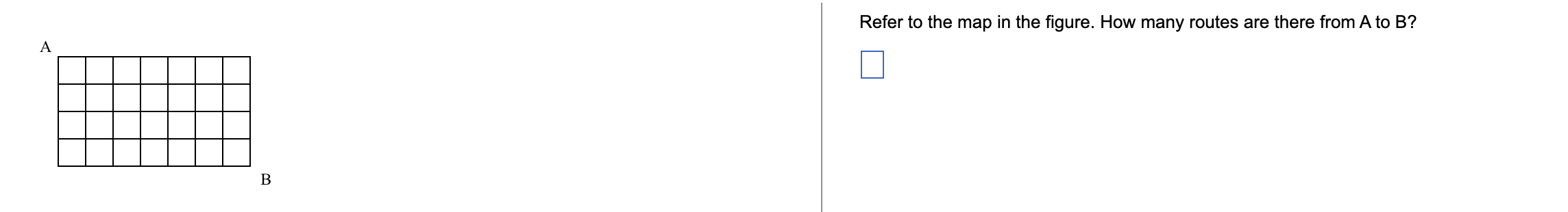 Solved Refer to the map in the figure. How many routes are | Chegg.com