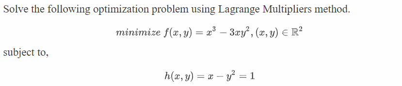 Solved Karush–Kuhn–Tucker conditions: State and write the | Chegg.com