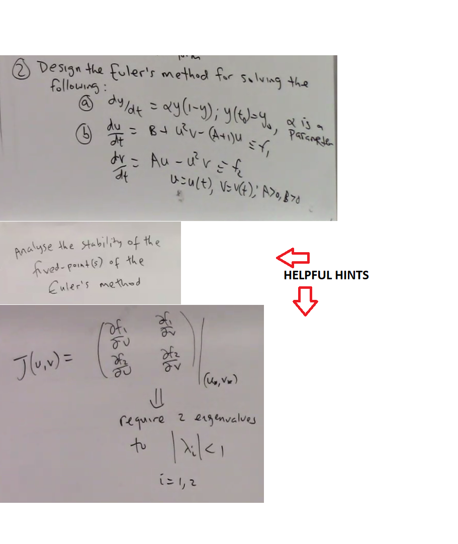 Solved This is Applied Computational Methods Math. THE TOPIC | Chegg.com