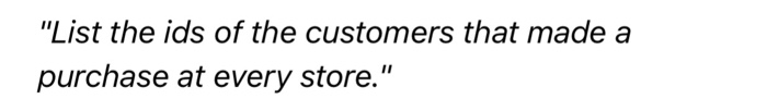 Solved For the SQL queries: Consider the shopping database | Chegg.com