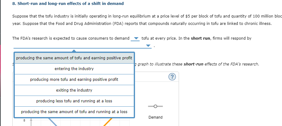 Solved wing graph to illustrate both the short-run effects | Chegg.com