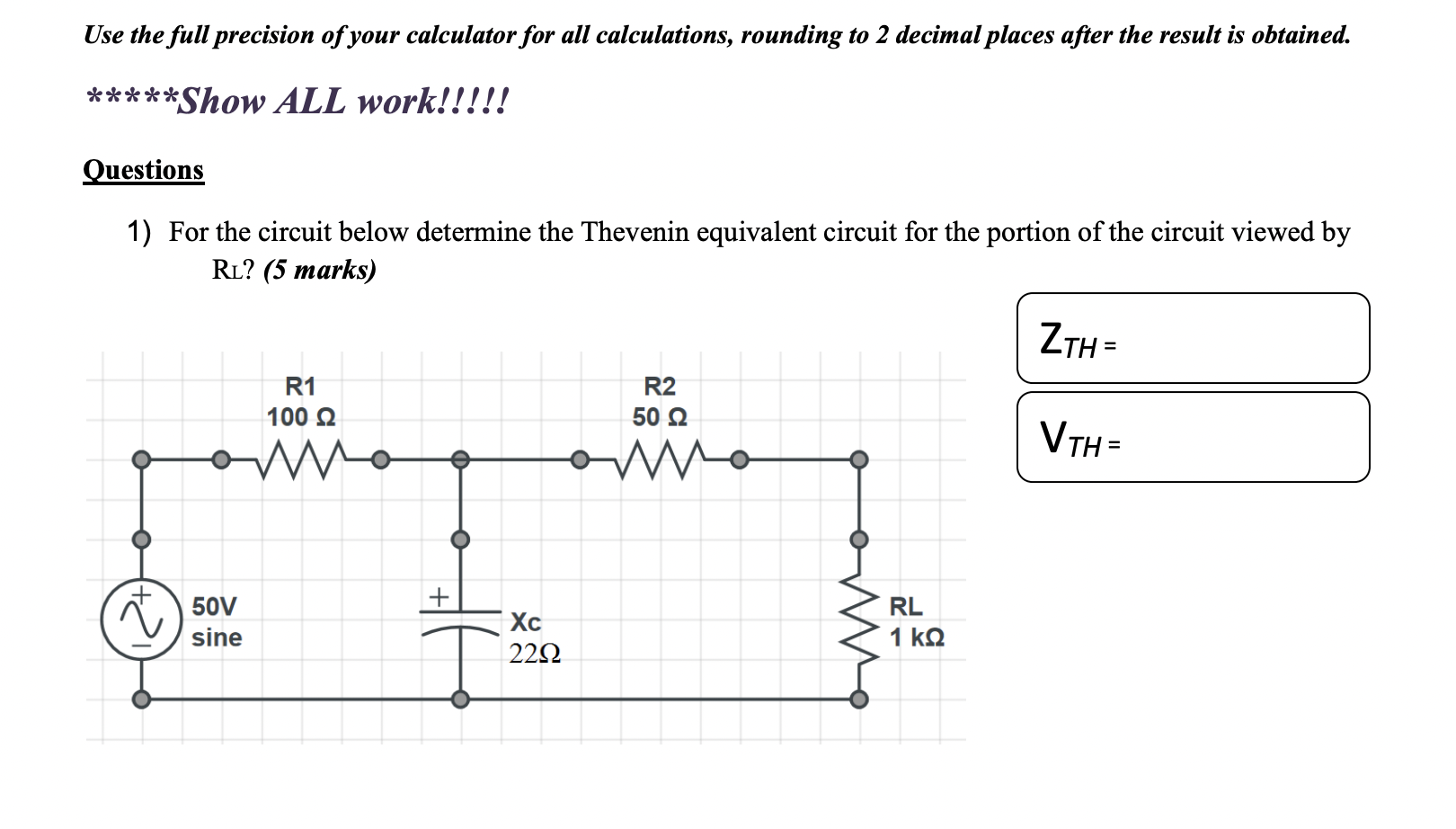 Solved Use the full precision of your calculator for all | Chegg.com