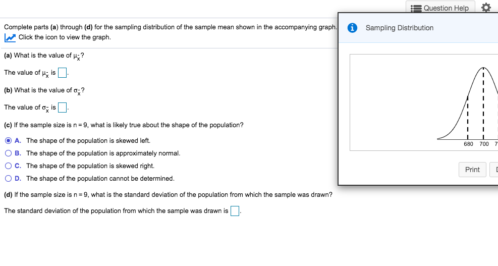 Solved A Question Help i Sampling Distribution Complete | Chegg.com