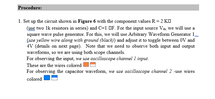 Solved Transient Response of RC Circuit Objective: Study the | Chegg.com