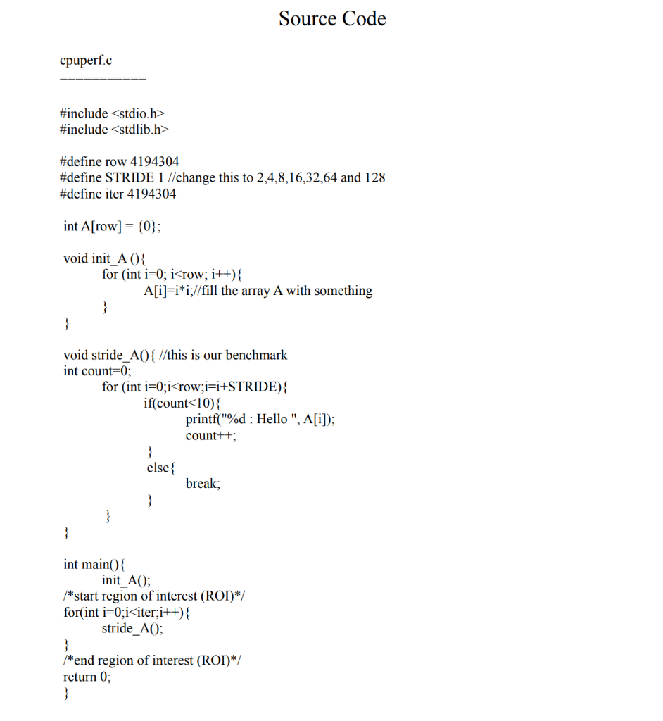 Solved 1.We are interested in “real execution time” or “wall | Chegg.com